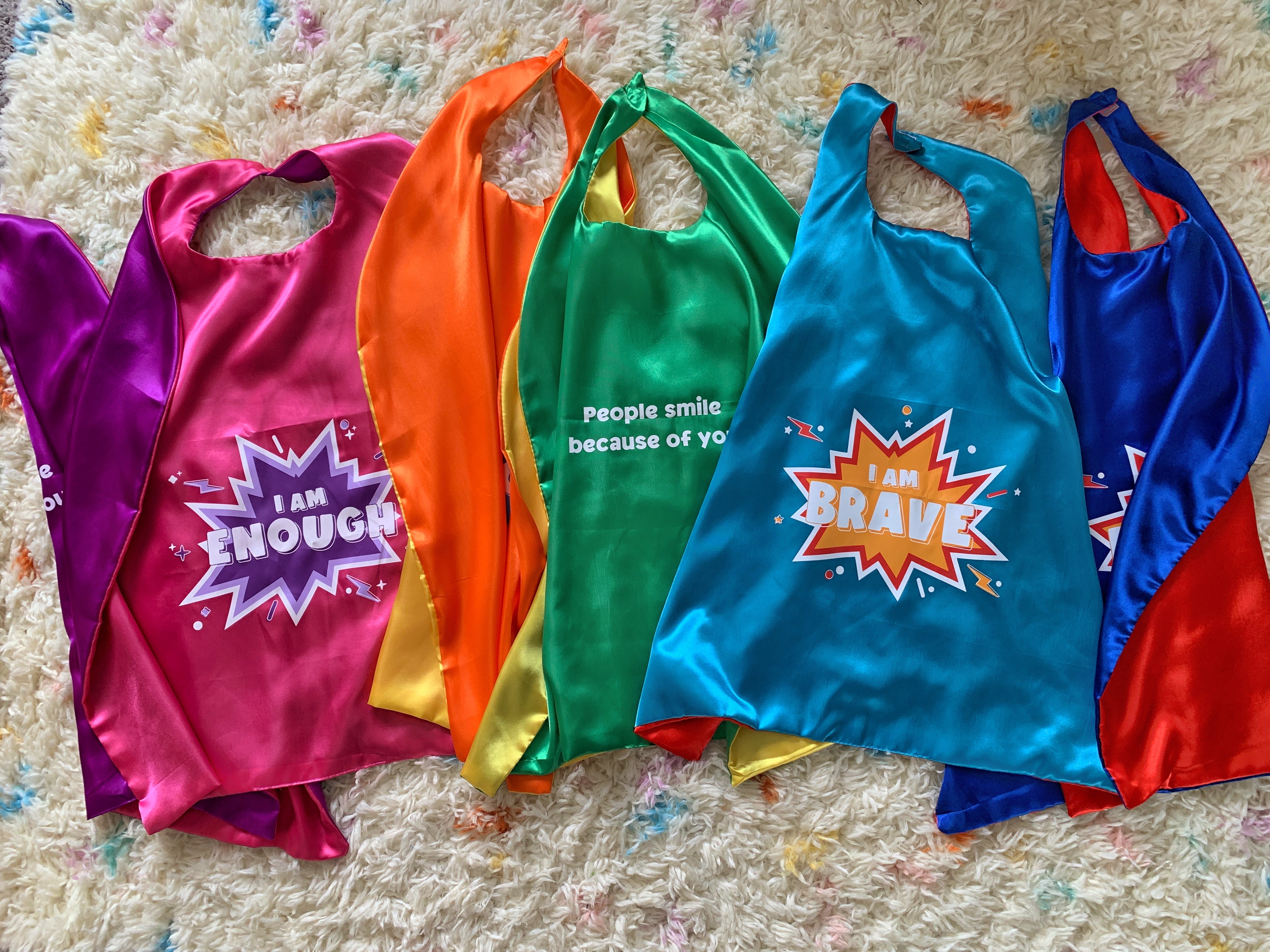 Affirmation Superpower Cape (Dual-sided) – Home Sweet Homes Journal